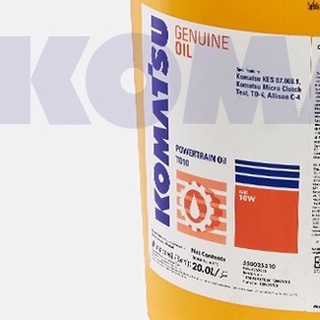 KOMATSU น้ำมันระบบส่งกำลัง Komatsu Powertrain Oil TO 10W 1*20L TO10 ...
