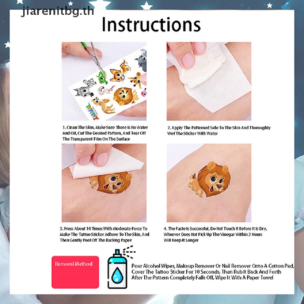 Renbg สติกเกอร์รอยสักชั่วคราว เรืองแสงในที่มืด 2022 10 แผ่น ...