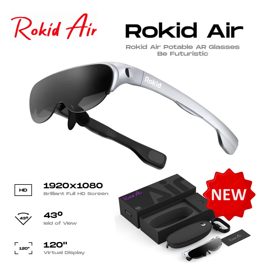 Rokid Air แว่น 4K AR พร้อมระบบสั่งการและจดจำเสียงพูดด้วย AI รองรับการเชื่อมต่อทั้งสมาร์ทโฟนและ ...