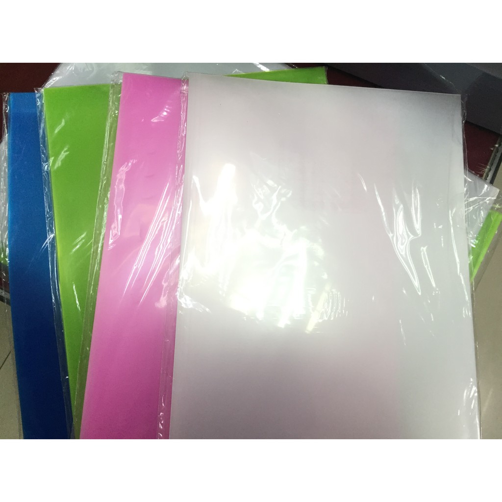 แฟ้มสอด A4 (บรรจุ 12 ชิ้น) แฟ้มสอด แฟ้มใส แฟ้มเอกสาร - plernkung - ThaiPick