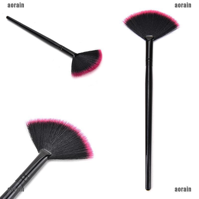 AG Fan Shape Makeup Cosmetic Brush Blending Highlighter Contour Face ...