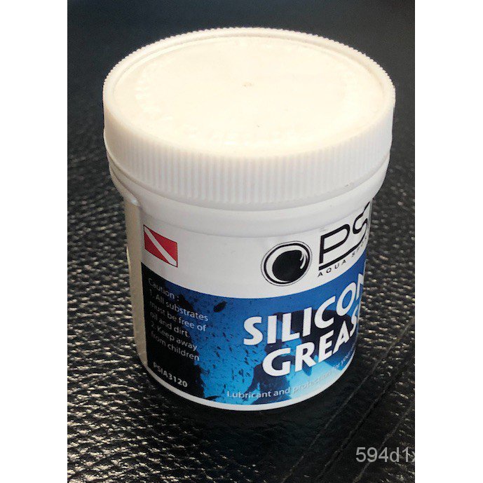 Silicone Grease Lube PSI container 2oz / 60g. for diving gear o ring ...