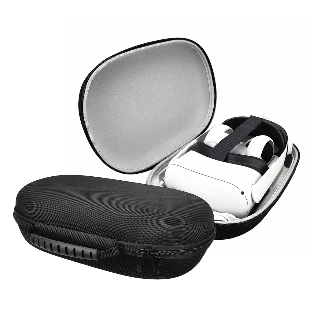 vr แว่นตา：rotable VR Accessories For Oculus Quest 2 VR Headset Travel ...