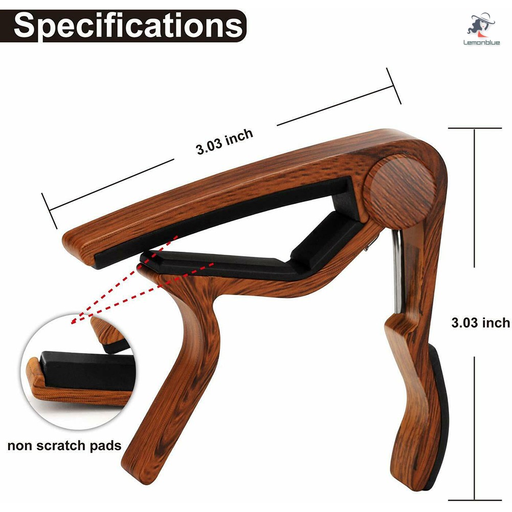Guitar Capo Premium Capo for Acoustic Electric and Classical Guitars ...