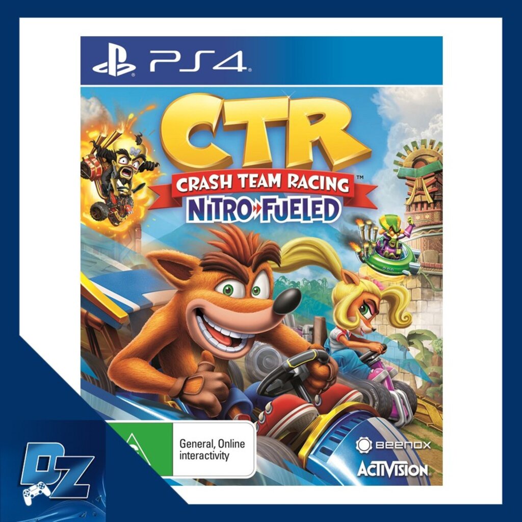 CTR Crash Team Racing Nitro-Fueled PS4 Games มือ 2 Used สภาพดี แผ่นใสก ...