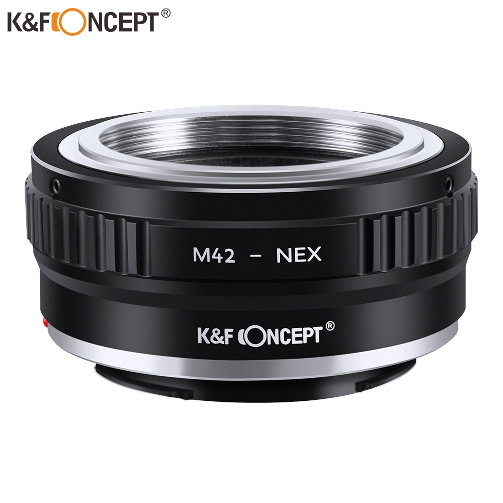 KampF CONCEPT M42 NEX for M42 Lens to NEX Pro E Mount Adapter Ring For M42 Screw Mount Lens to ...