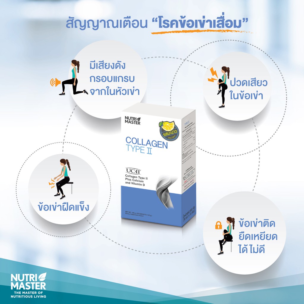 Nutri Master BONCAL TYPE II UC-II Collagen Type 2 plus Calcium and ...