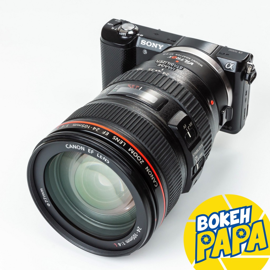 ออโต้โฟกัส อะแดปเตอร์ Viltrox EF-EII ( 0.71X ) Auto Focus Adapter ( 0.71X ) ( EF-SONY FE ) ( EF ...