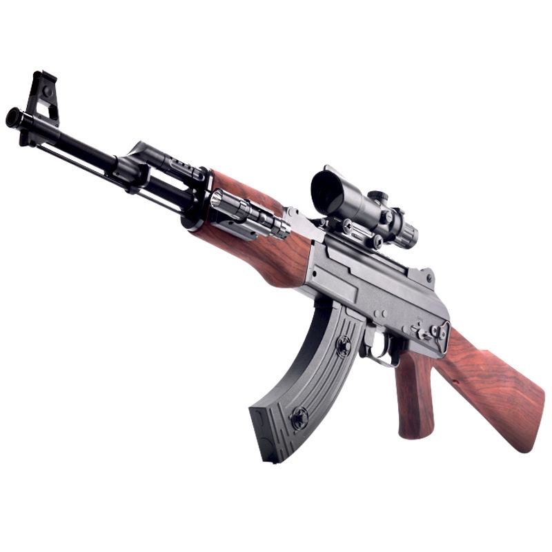 ไก่AKM47ปืนฉีดน้ำไฟฟ้ายิงระเบิดใต้น้ำปืนจริงCSพระเยซูอยู่รอดไก่ของเล่น ...