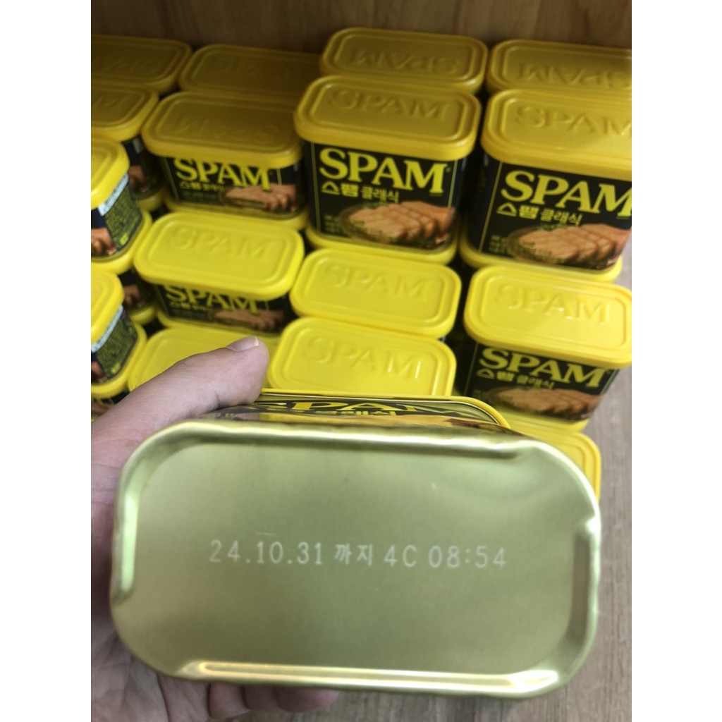 spam สแปม หมูแฮมกระป๋อง สุดฮิตจากเกาหลี รุ่น classic light 25 ขนาด 340g 300g 200g 80g cj spam 스팸 ...