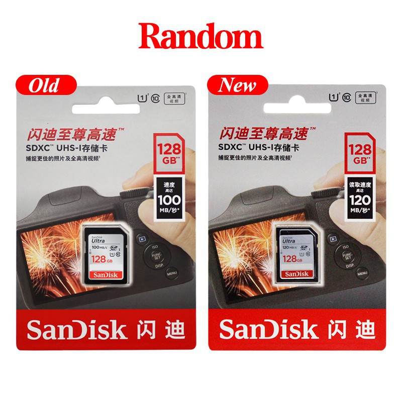 100 Genuine Carte SD 16GB 32GB 64GB 128GB Class 10 SD Card SDHC SDXC 80MBs Memory Card Fla ...