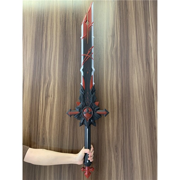 อุปกรณ์ประกอบฉากคอสเพลย์ Game Genshin Impact Sword Weapon Fire God ...