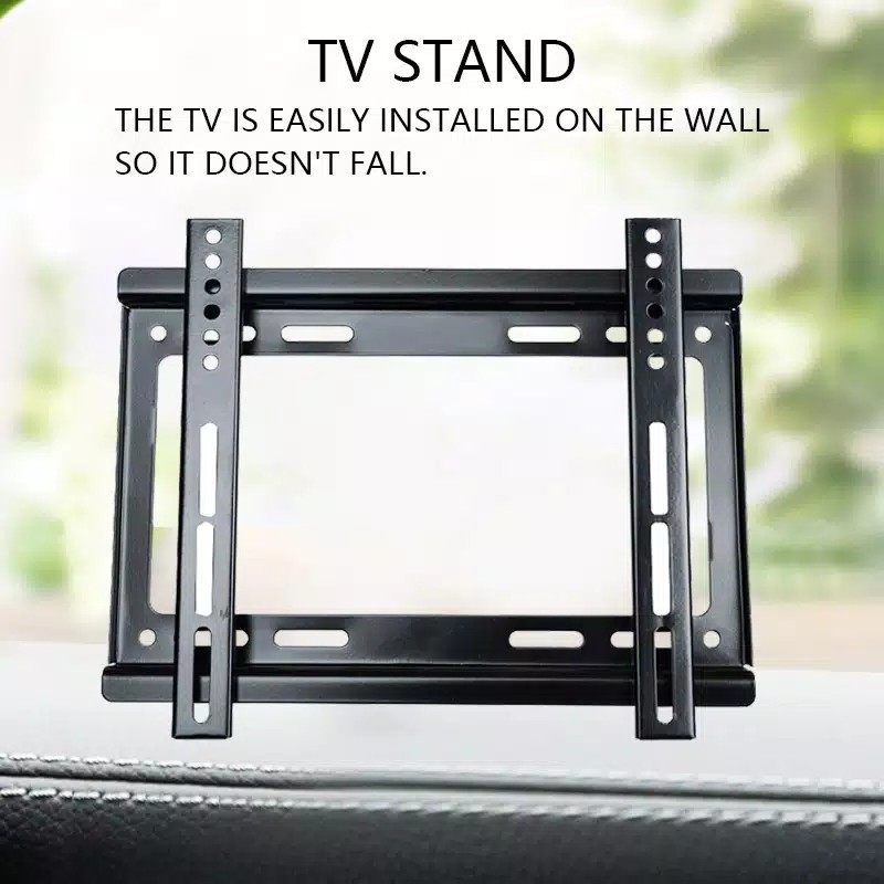 ขาตั้งทีวี 14 ถึง 42 นิ้ว ไฟ Led Lcd Pdp แผงทีวีติดผนัง 5.0 ...