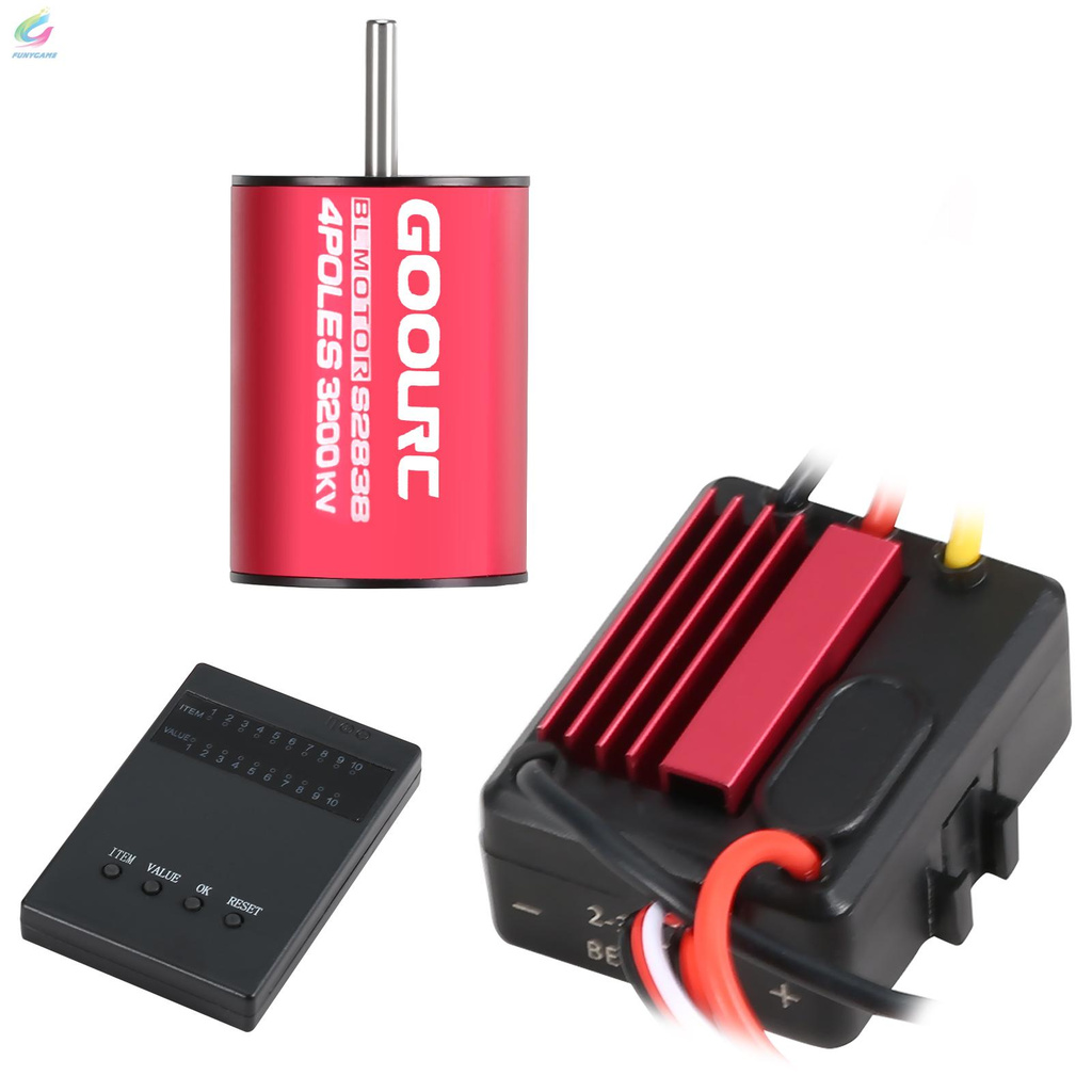 Goolrc S2838 3200kv มอเตอร์ Brushless Esc ไฟฟ้า 35a Brushless Esc ไฟฟ้า ...