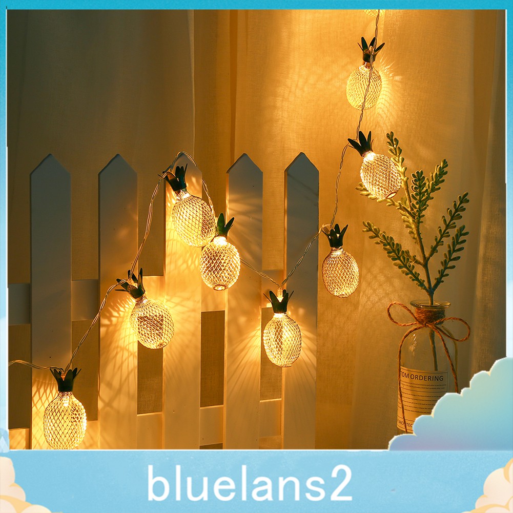 Blu2_ สายไฟ Led รูปสับปะรดแบบชาร์จ Usb สําหรับตกแต่งปาร์ตี้ - bluelans2 ...