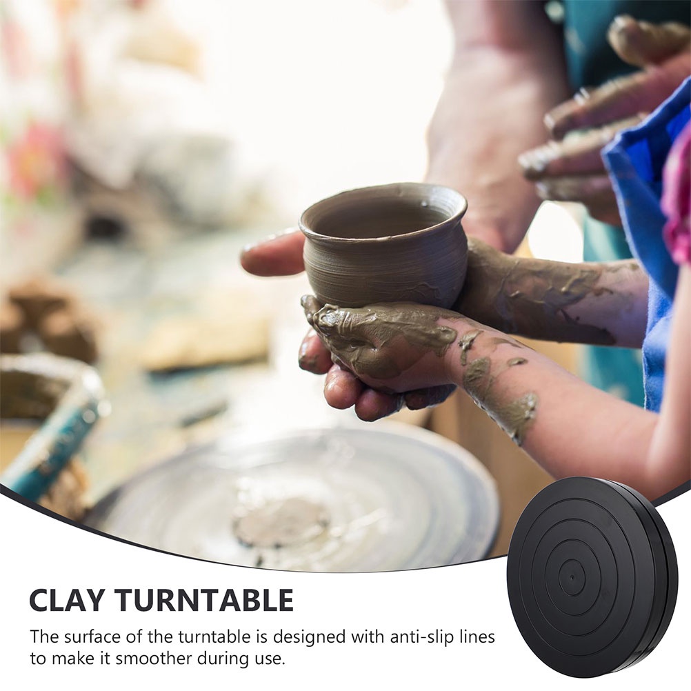 Round Sculpting Wheel, Craft Clay Turntable, Rotating Swivel Heavy Duty ...