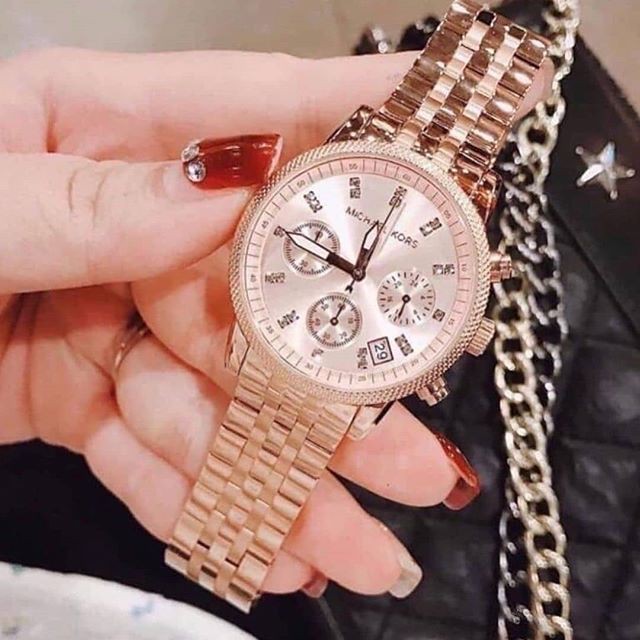 นาฬิกาข้อมือผู้หญิง นาฬิกาmk Michael Kors ของแท้ by Jaomae watch MK6077 ...