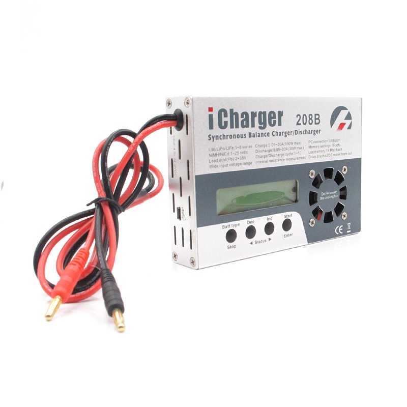 Original iCharger 208B 1-8S 20A 350W Lipo Battery Charger Discharger ...