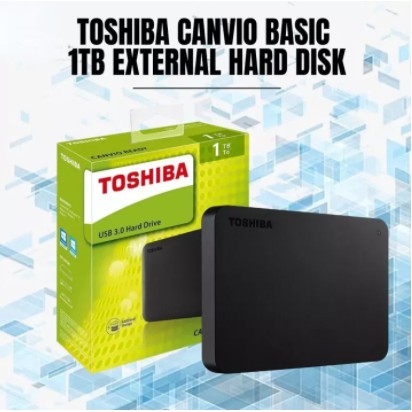 Toshiba External Hard Drives 1TB USB 3.0 External Hard Disk PORTABLE ...