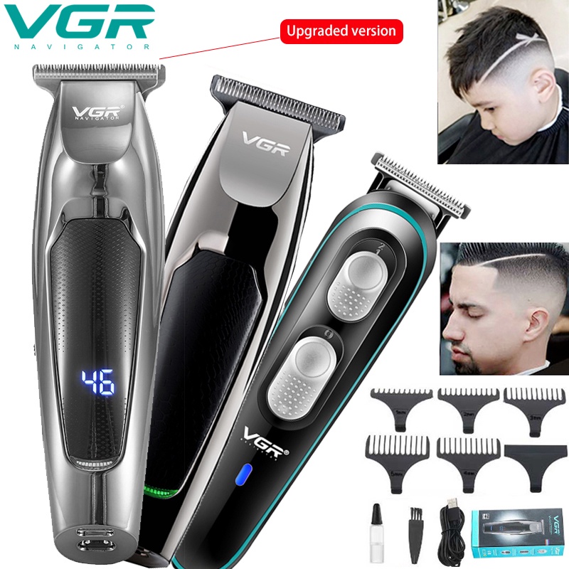VGR Electric Hair Trimmer Waterproof Hair Machine Beard Shaving Machin Professional Hair ...