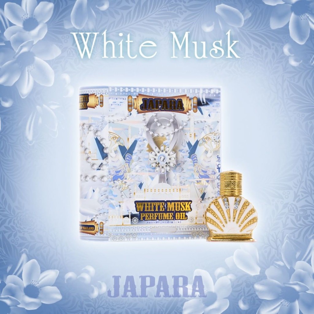 JAPARA Perfume Oil : White Musk จาปารา น้ำหอมจากอียิปต์ | Shopee Thailand
