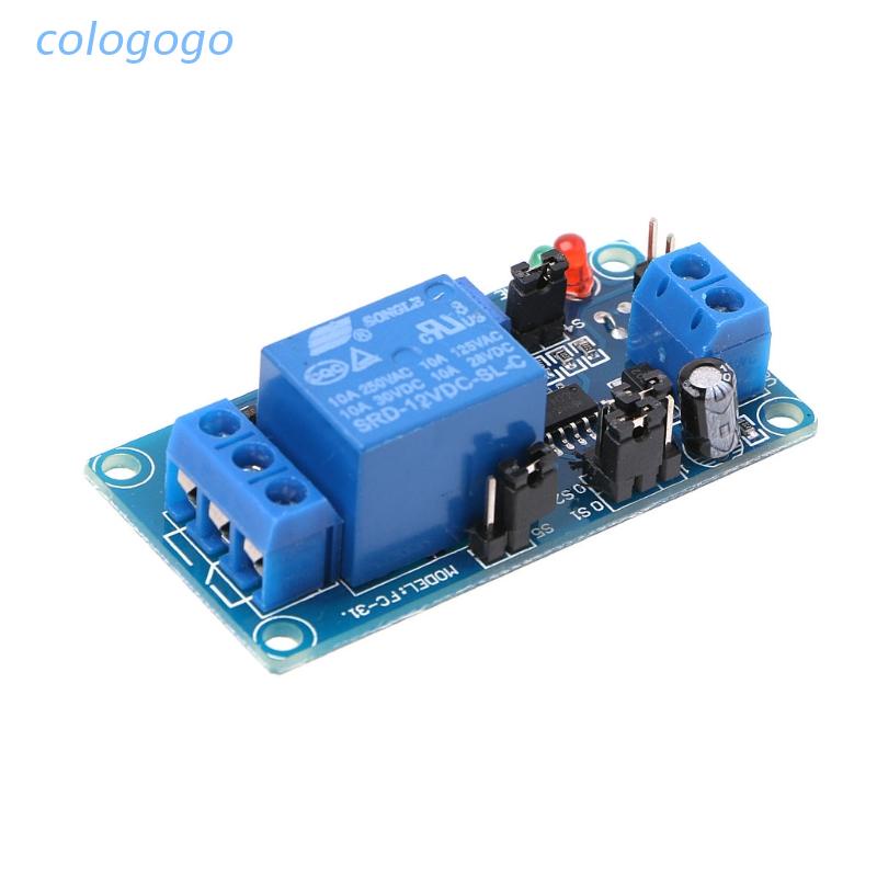 Colo Dc 12V Normally Open Time Relay 250V Ac โมดูลสวิทช์เปิดปิด ...