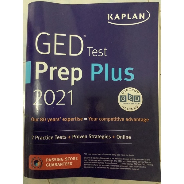  Ged Test Prep Plus 2021 Shopee Thailand
