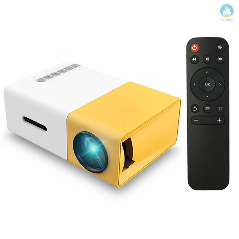 NEW FW1S YG300 LED Projector 1080P Projection Machine with USB HD AV TF ...