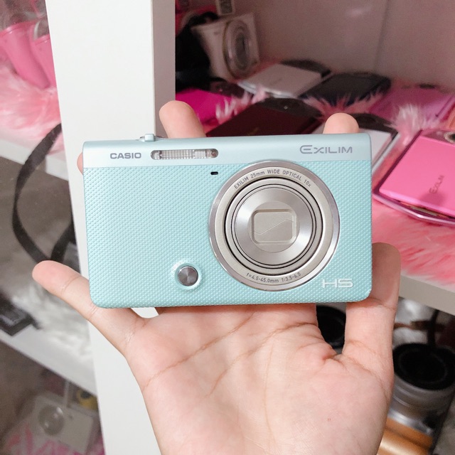 Casio Zr55 สีฟ้าสวยๆ สภาพสวย 98% พร้อมใช้งาน ใช้งานง่าย กล้องถ่ายรูป ...