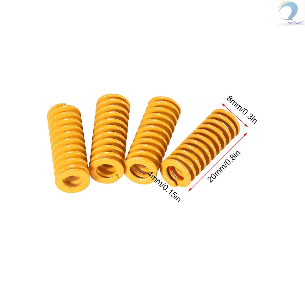 ready stock Aibecy 4pcs Upgrade Heated Bed Die Spring Compression ...