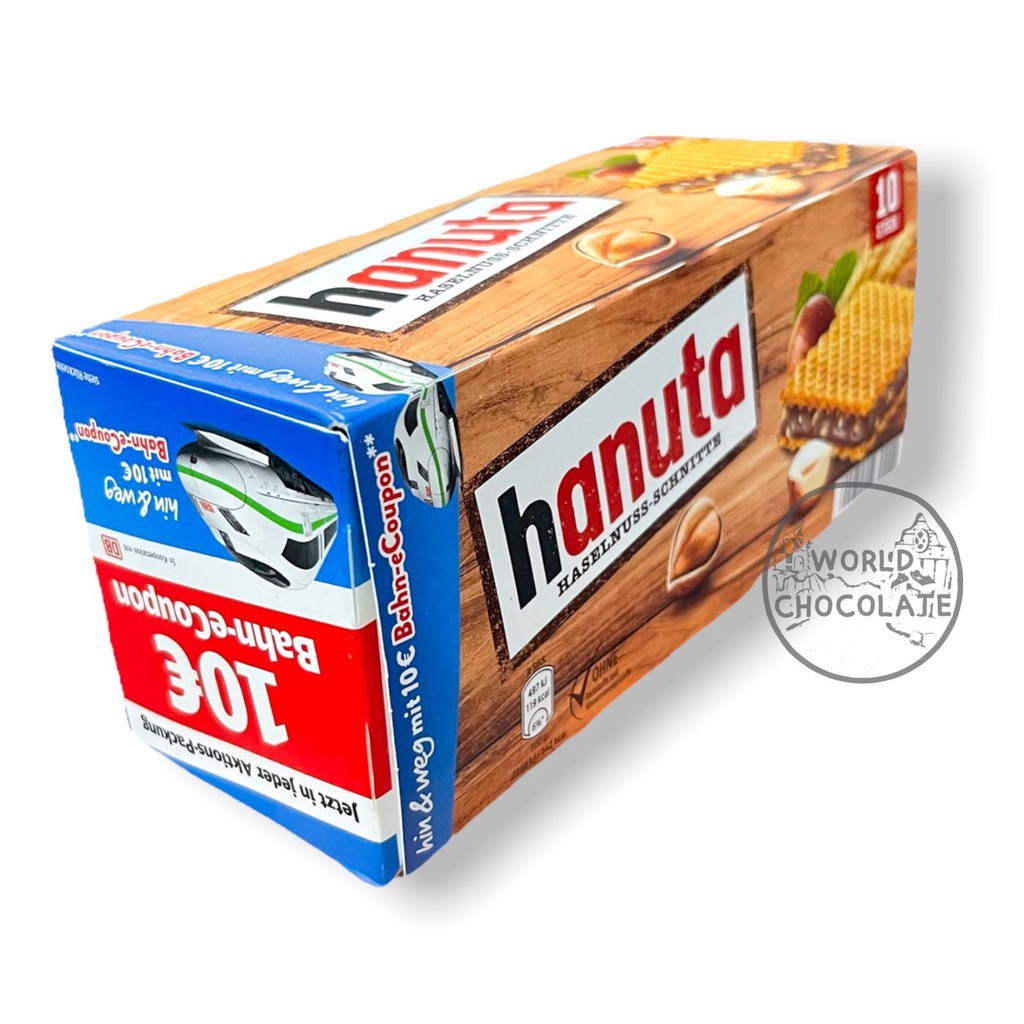 Ferrero Hanuta Wafers มี 2 รส 1 กล่อง มี 10 ชิ้นจากเยอรมนี - 4n5pfbmqz0 ...