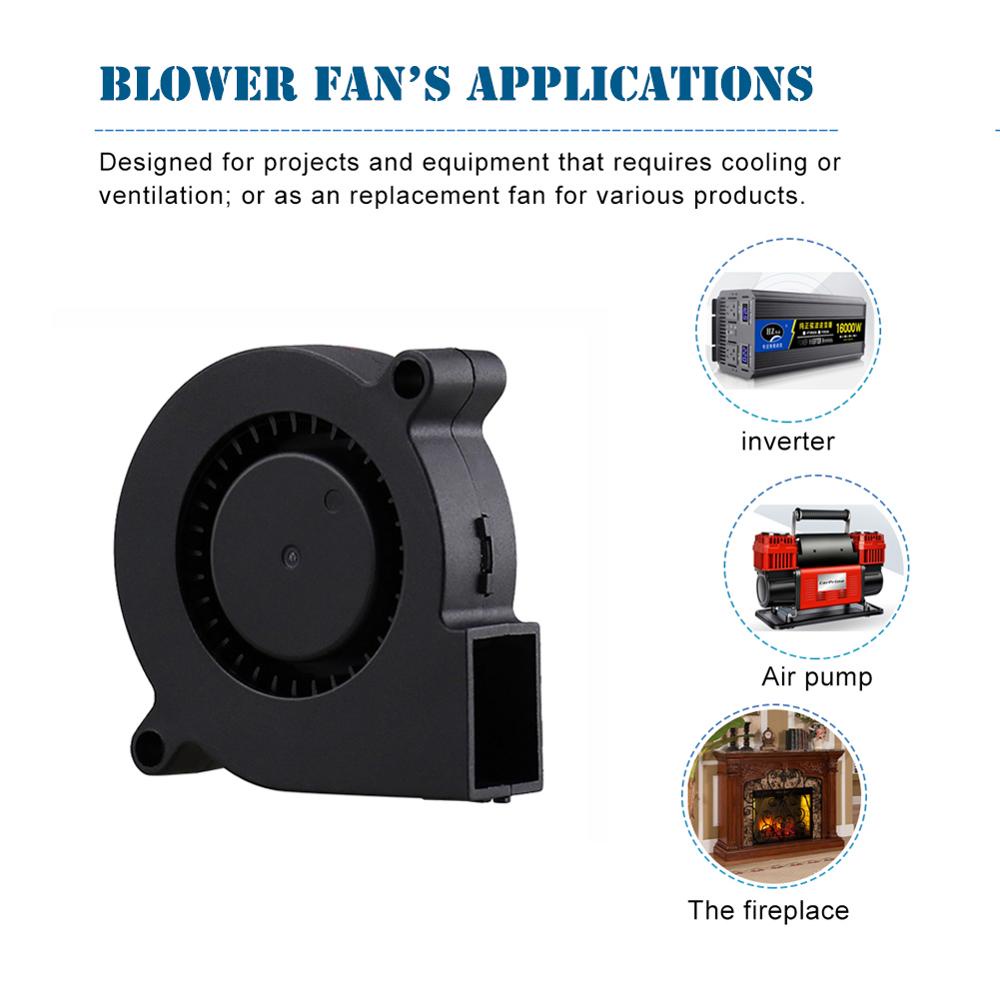 2Pieces Lot PC Computer Cooling Cooler DC Centrifugal Blower Fan USB 5V ...