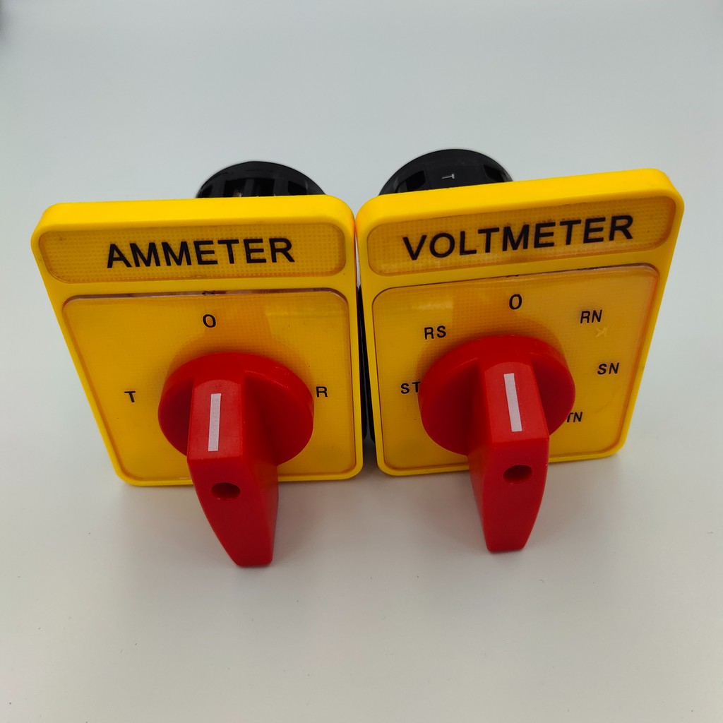 SA16-4-3 AMMETER SA16-7-3VOLTMETER SELECTOR SWITCH โวลท์มิเตอร์แอมป์ ...