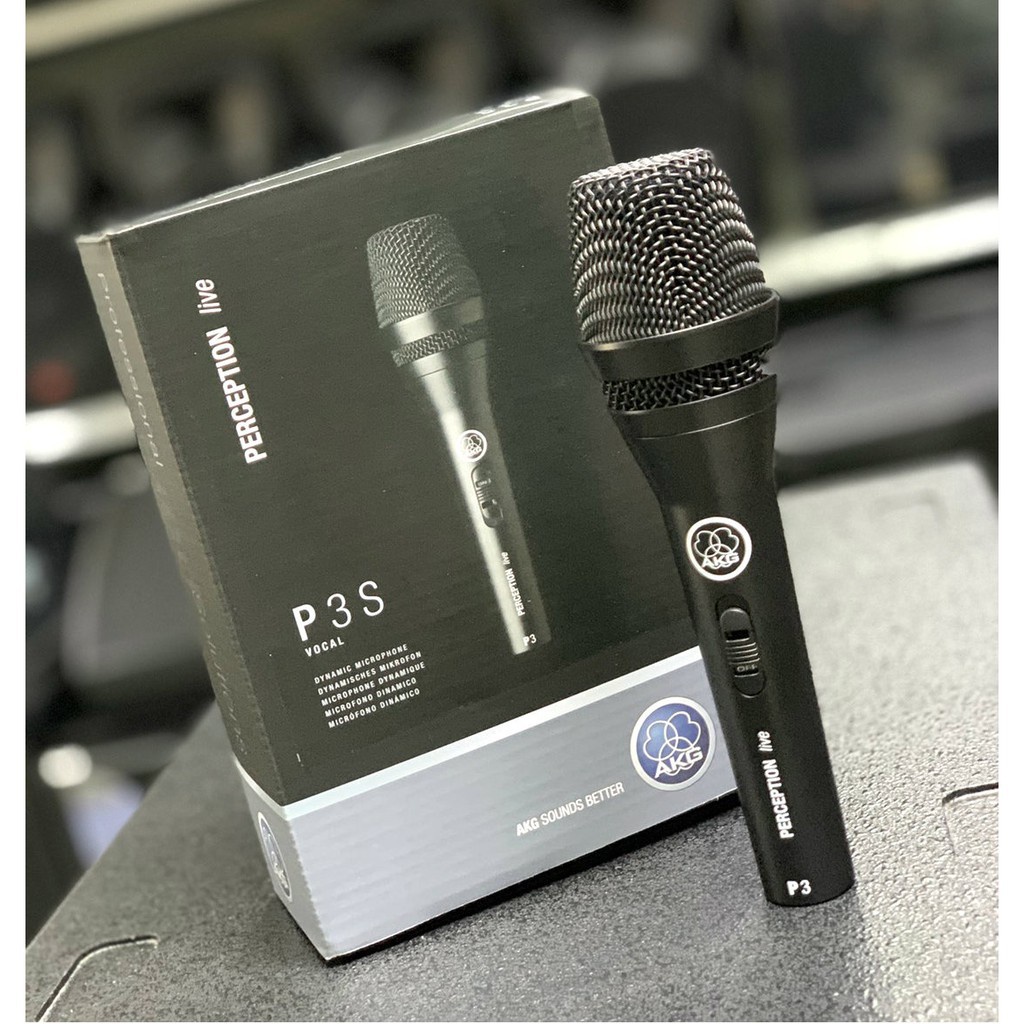 ไมโครโฟนสำหรับร้องเพลง AKG P3S Dynamic Vocal Microphone - waewjm0fru - ThaiPick