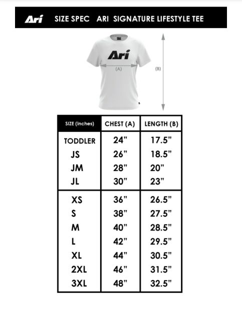 เสื้อยืด ARI SIGNATURE LIFESTYLE TEE สินค้าแท้100 - khunanos - ThaiPick