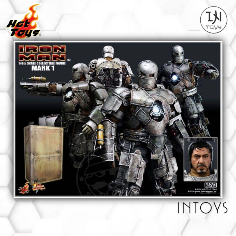 HOT TOYS - IRON MAN MARK 1 Ver.1.0 - MMS 80 IRON MAN 1 INTOYS KORAT ...