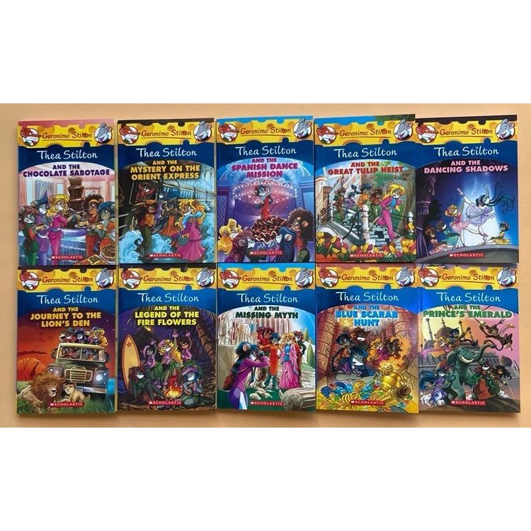 พร้อมส่ง Geronimo Stilton Thea Stilton 11-20 - bbvintagegirl - ThaiPick