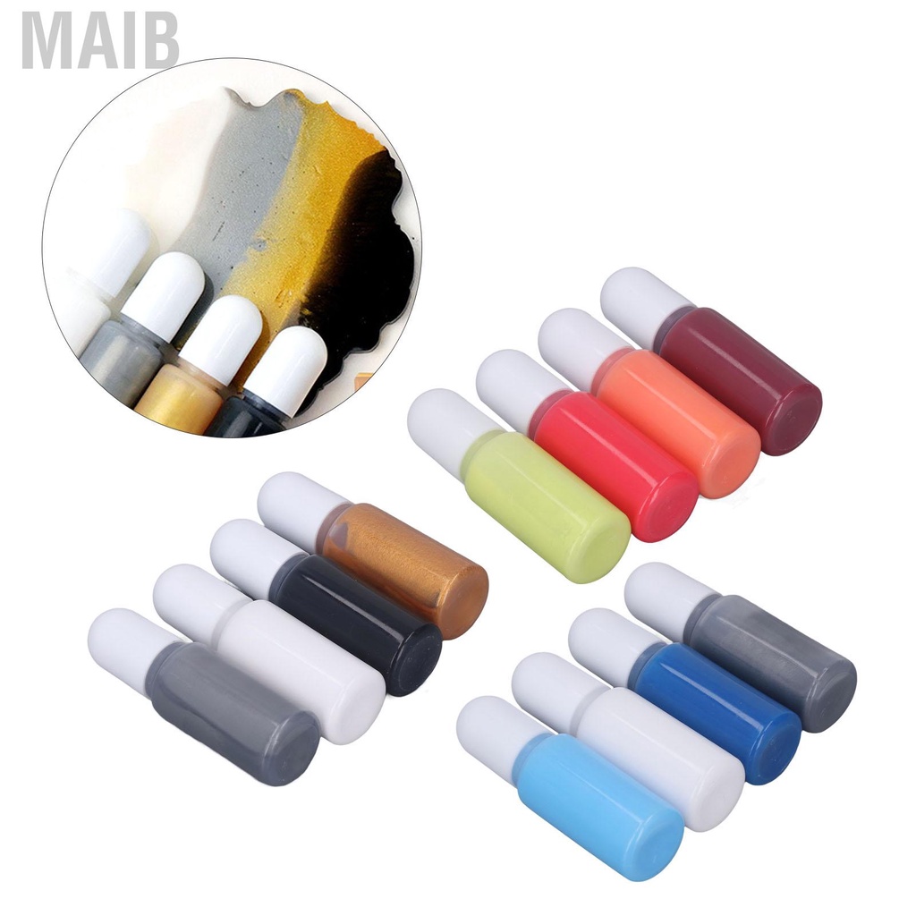 Maib Epoxy Resin Pigment Wide Applications 4 Colors Dye for Clothing ...