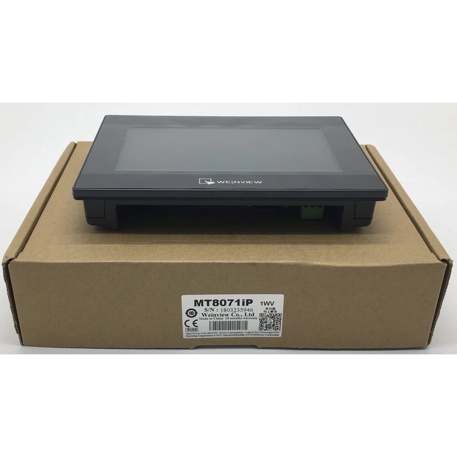 MT8071iP Weintek HMI 7 Inch Touch Panel, Built-in Ethernet | Shopee ...
