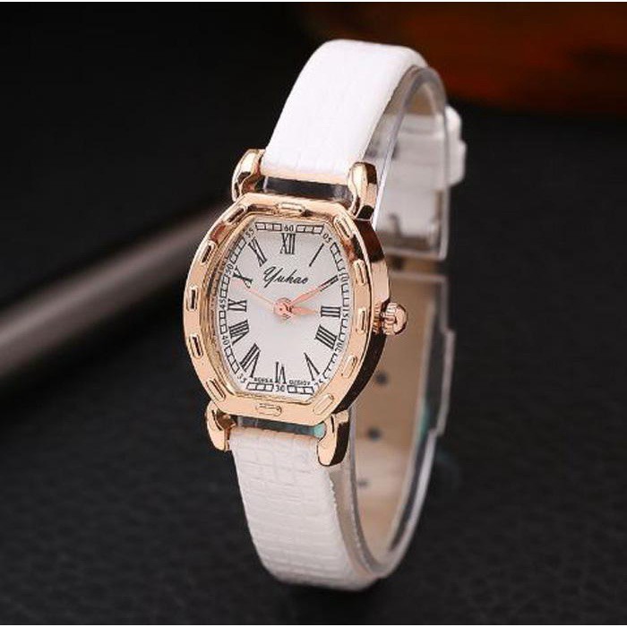Riches Mall นาฬิกาแฟชั่น Women Leather Watch นาฬิกาข้อมือควอตซ์ อะนา ...