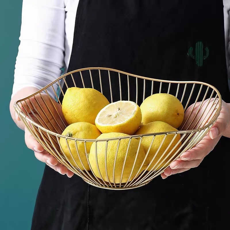 Nordic Modern Net Red Fruit Plate Living Room Home Light Luxury Fruit ...