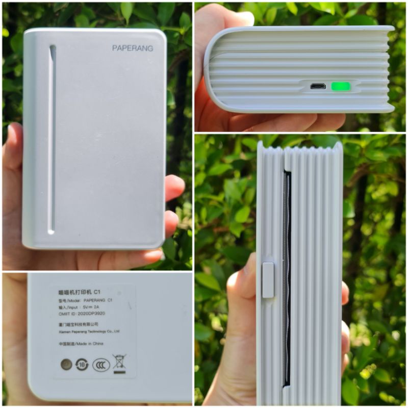 USED !! เครื่องพิมพ์ PAPERANG รุ่น C1 Max หน้ากระดาษกว้าง 112×30 มม. ...