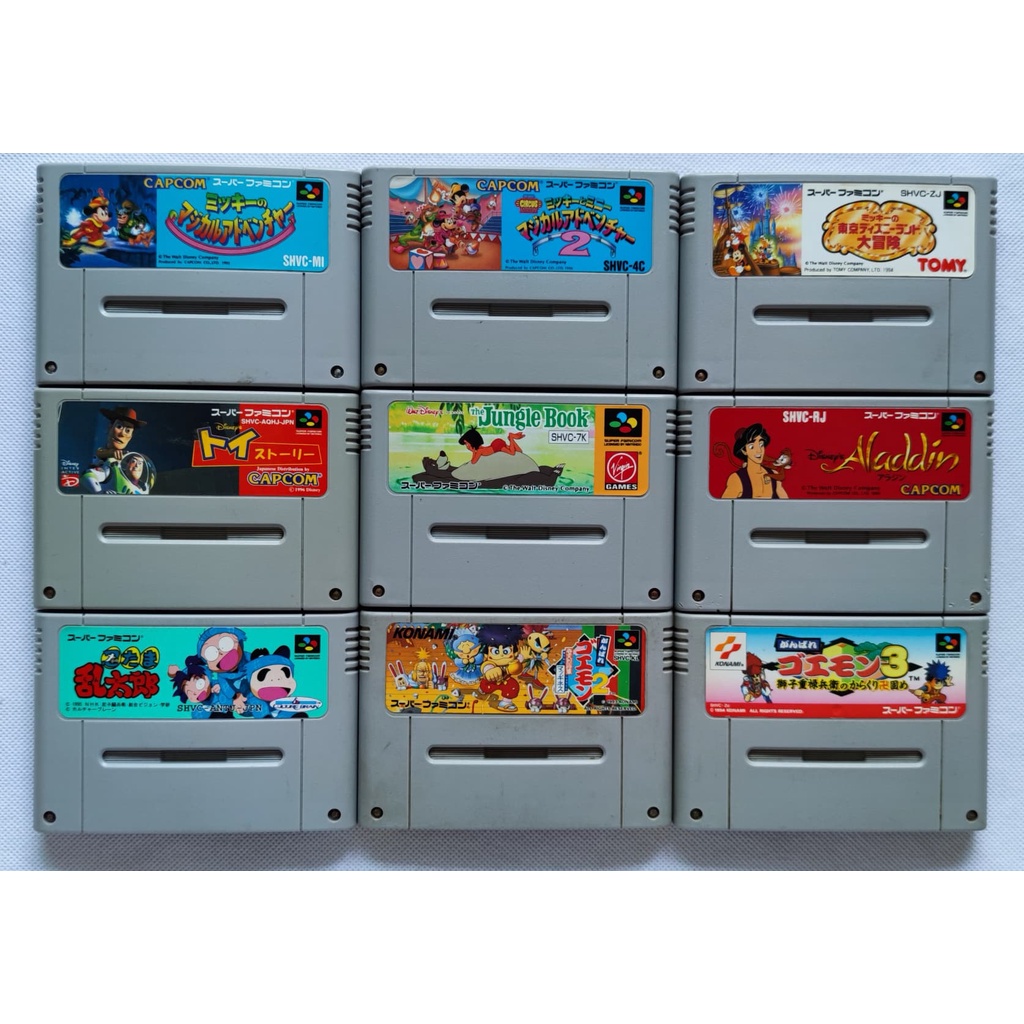 ตลับเกมเก่า Super Famicom แท้ | Shopee Thailand
