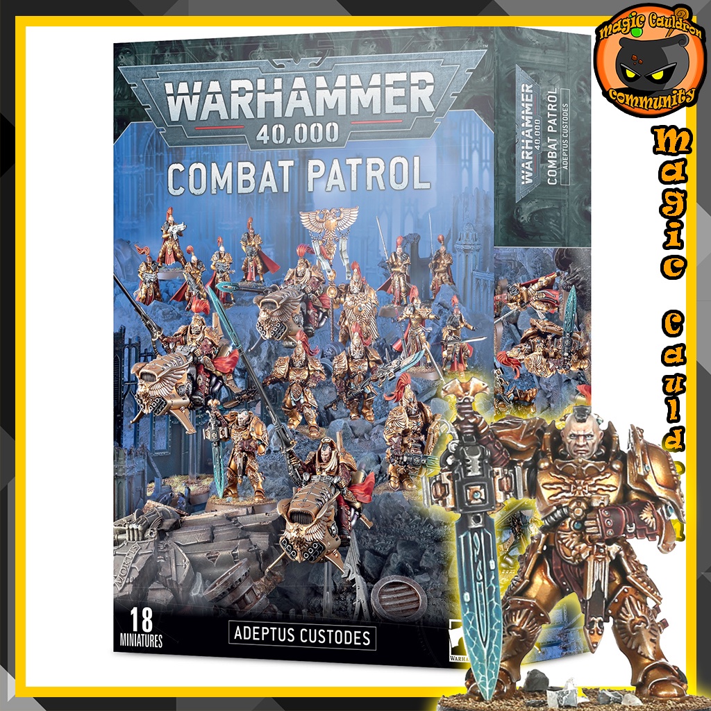 Combat Patrol Adeptus Custodes Warhammer 40000 - magic.cauldron ...