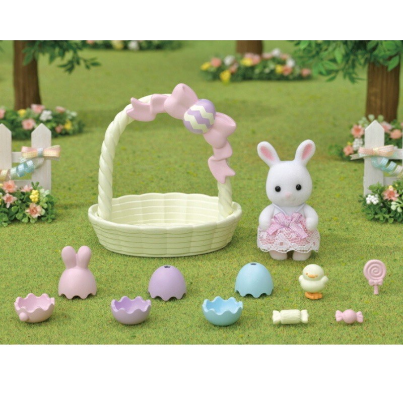 Sylvanian Families Hoppin Easter Set ซิลวาเนียน แฟมิลี่ ชุดกระต่ายอีสเต ...
