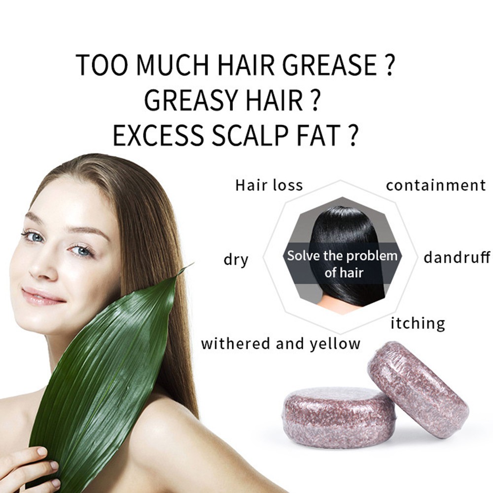 1pc Hair Shampoo Soap Anti-Dandruff Moisturizing Hair Soap - chonghao ...