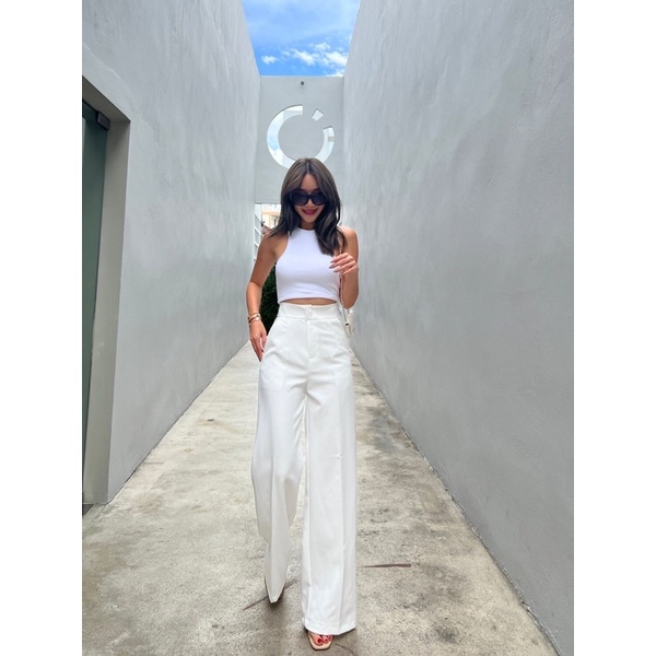 102 - Dolores high-waist pant ป้าย promthong - promthong.official ...