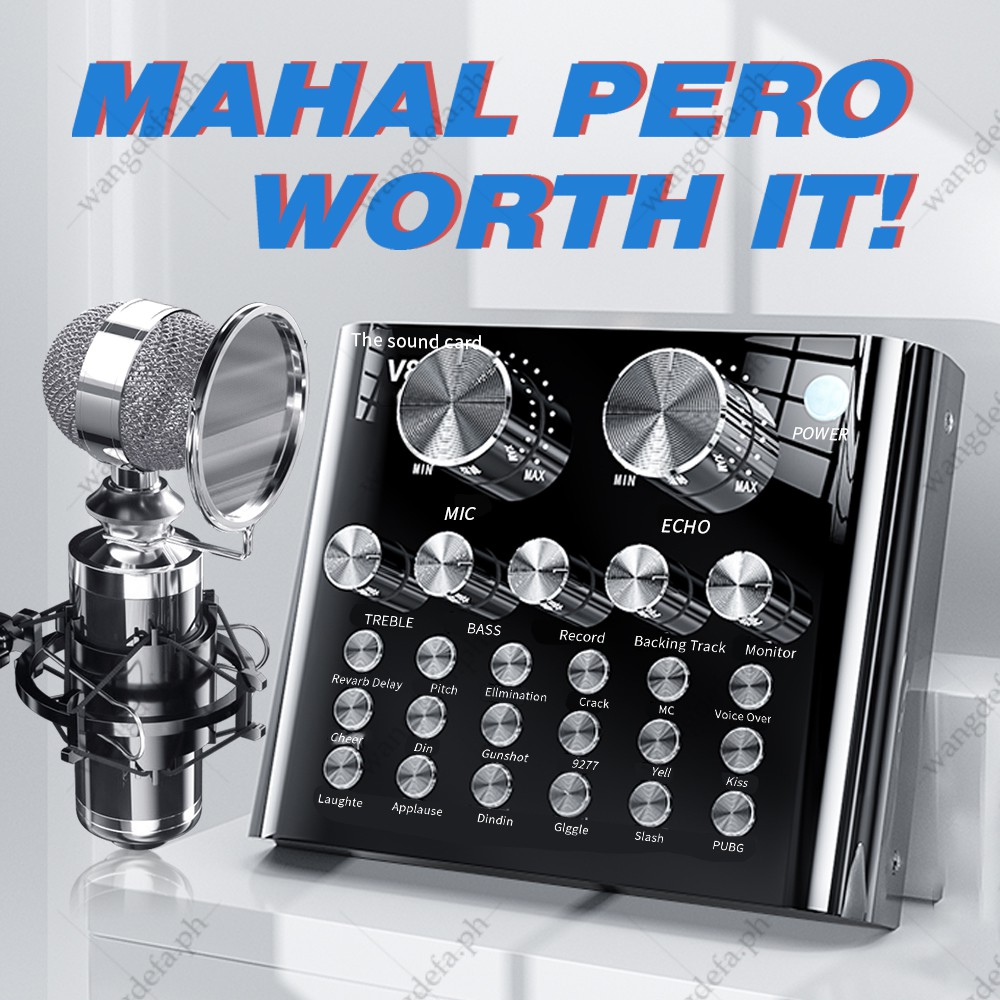 【⚡V8pro】Live Sound Card V8 Pro Version External Audio USB Headphone ...