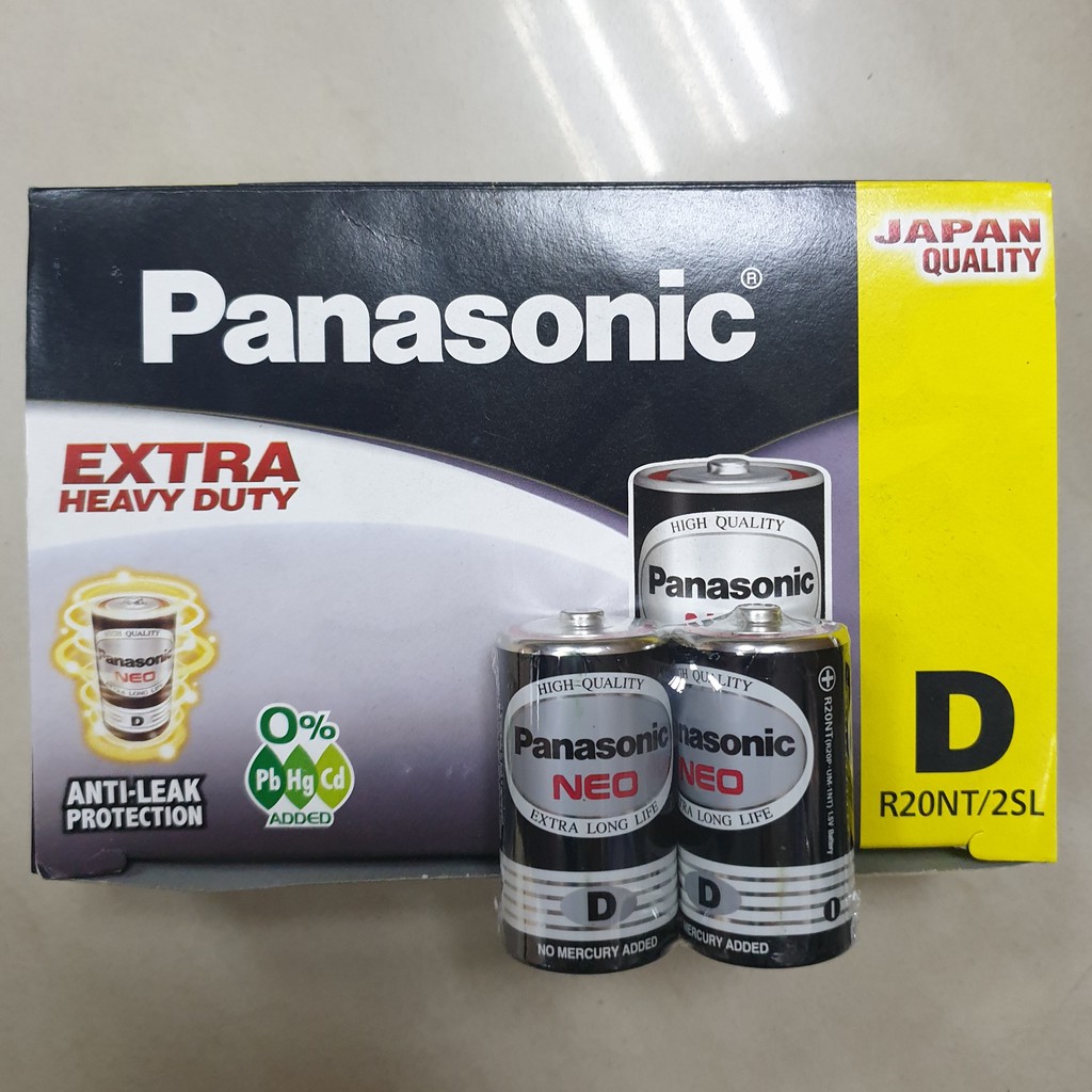 ถ่าน Panasonic Neo D พานาโซนิค ขายส่งยกกล่อง 24 ก้อน แท้ 100% | Shopee ...