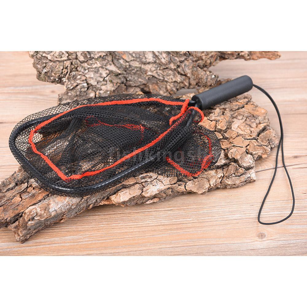 【FHYP】Aluminum Landing Nets Catch and Release Net Fish Saver Nylon Mesh ...